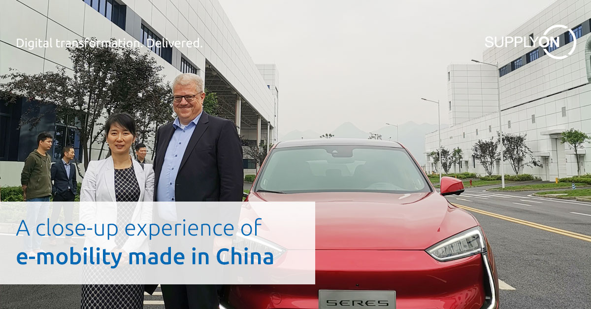 A close-up experience of e-mobility made in China - SupplyOn