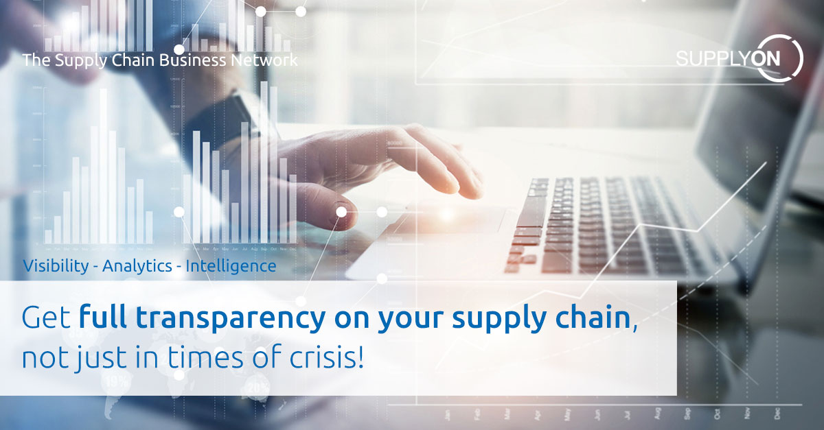 Visibility, Analytics & Intelligence: Get full transparency on your supply chain, not just in ...