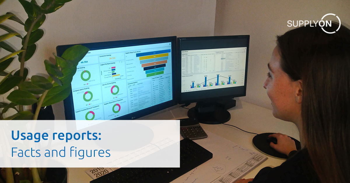 Usage Reports: Facts and figures - SupplyOn