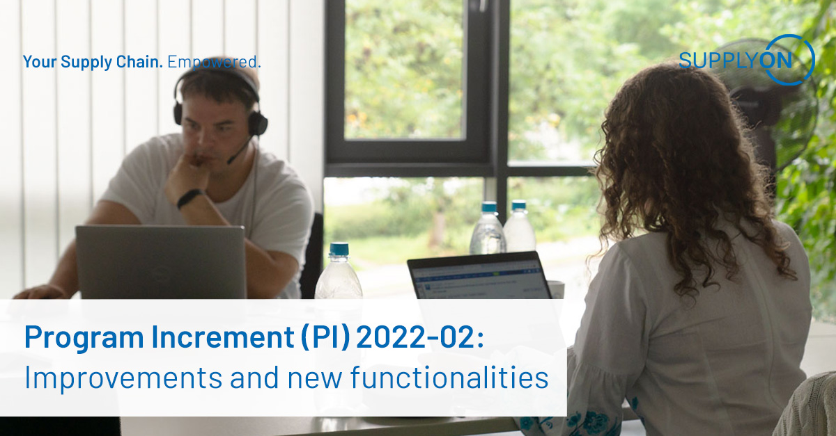 Program Increment (PI) 2022-02: improvements and new functionalities in ... Program Increment (PI) 2022-02: improvements and new functionalities in ...