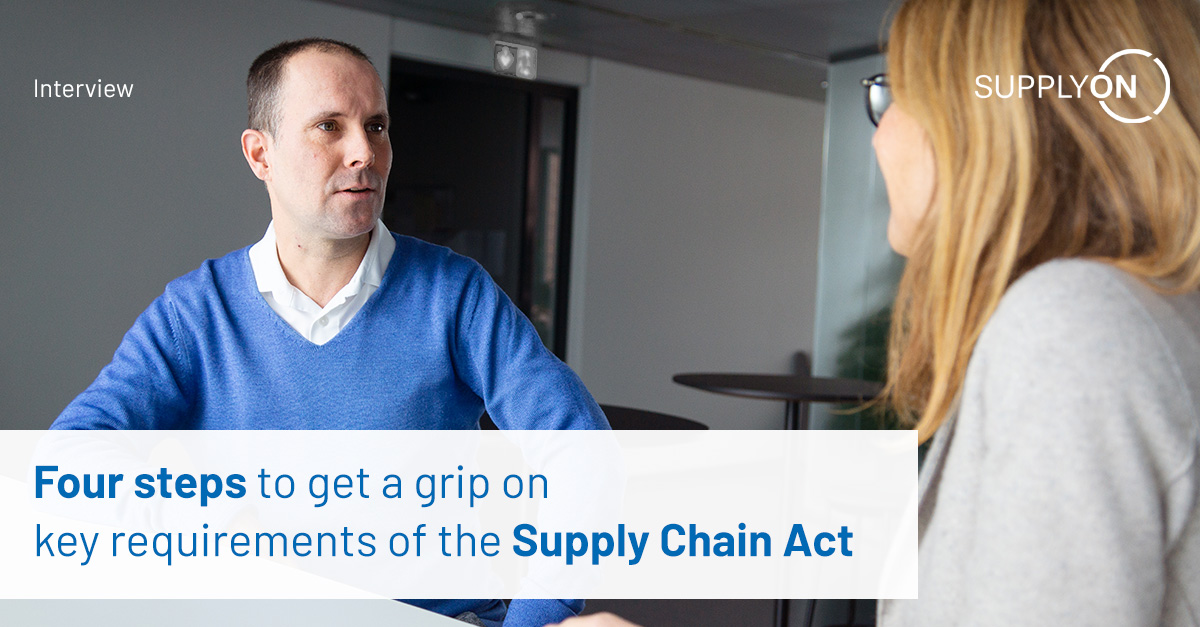 Four steps to get a grip on key requirements of the Supply Chain Act ...