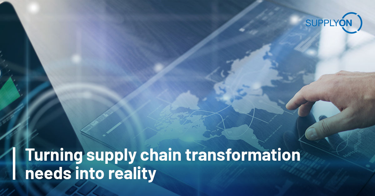 Turning supply chain transformation needs into a reality - SupplyOn