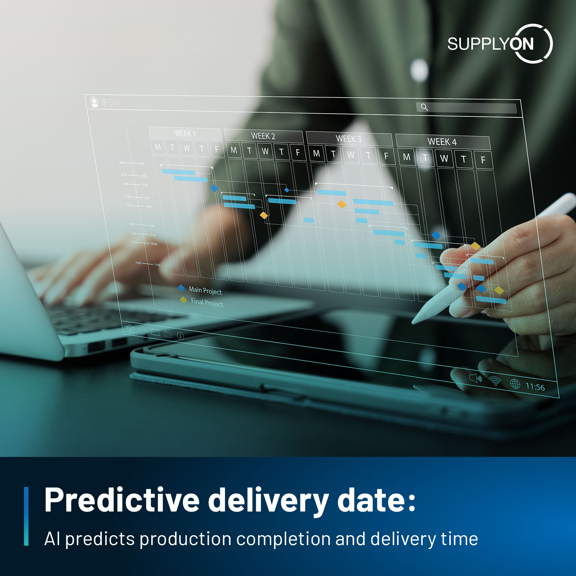 Predictive delivery date: AI predicts production completion and ...